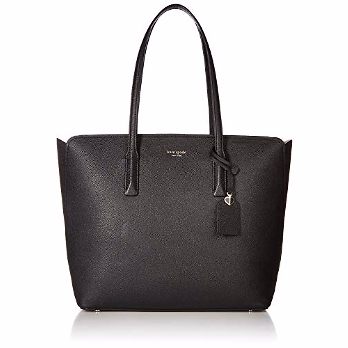 Kate Spade New York Women's Margaux Large Tote, Black/Warm Taupe, One Size