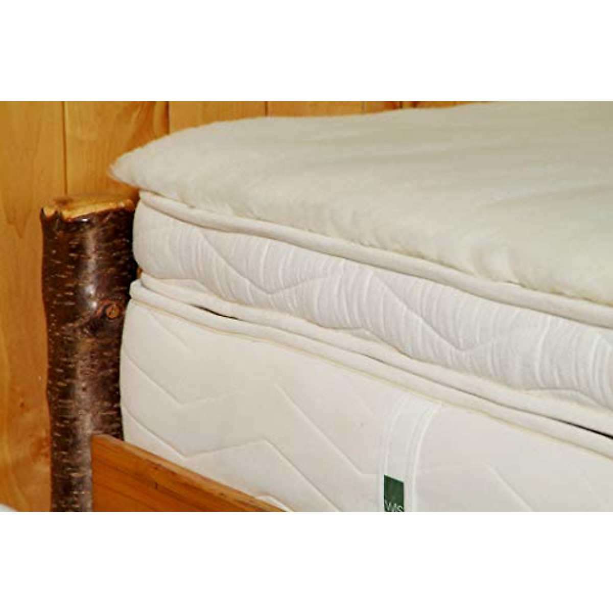 Holy Lamb Organics Happy Lamb Fleece Mattress Topper - Twin