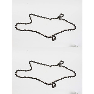 2 Pack Husqvarna 591129993 28" 3/8 .050 93DL H47 Saw Chain Loop 501842693