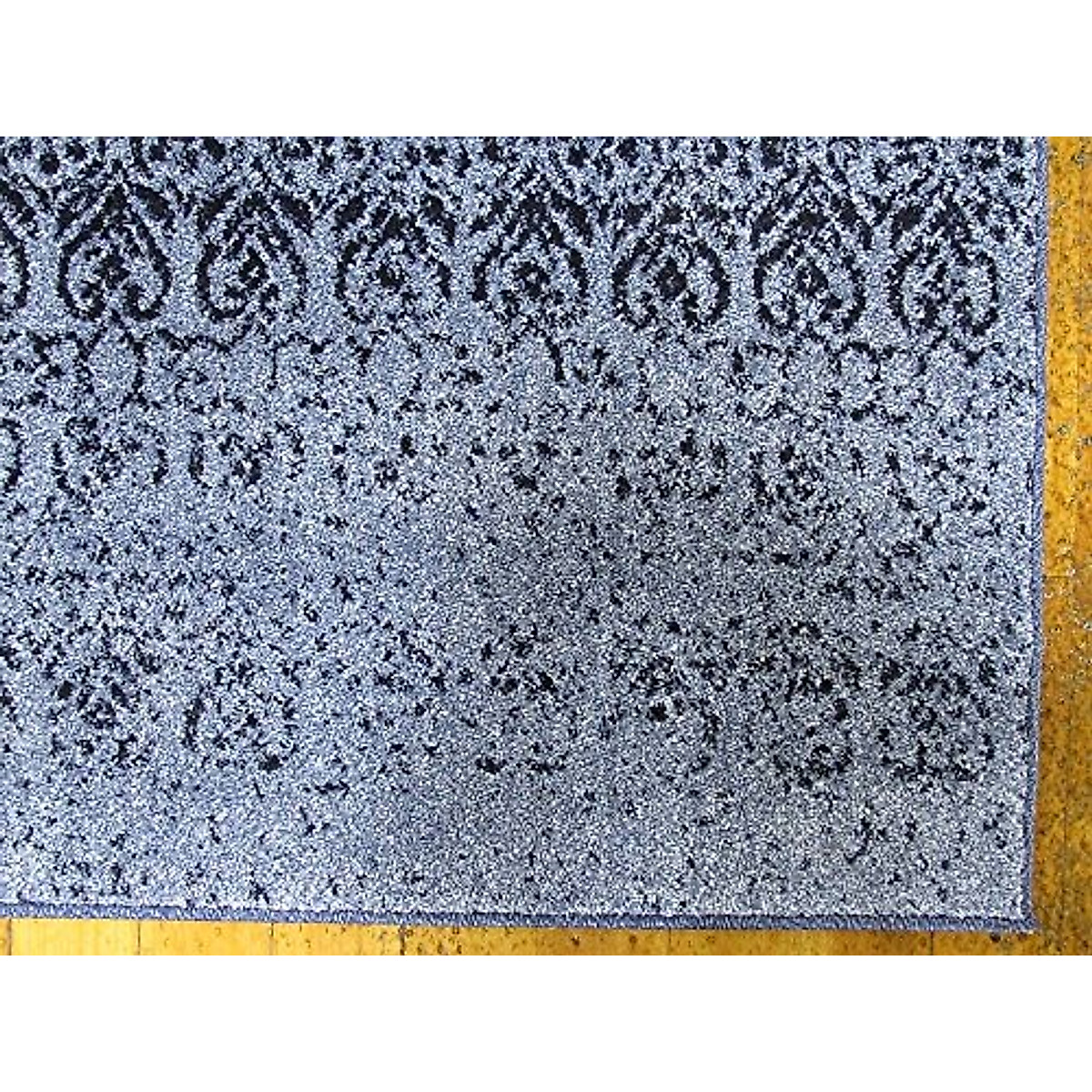 Unique Loom Del Mar Collection Area Rug-Transitional Inspired with Modern Contemporary Design, Rectangular 5' 1" x 8' 0", Blue/Navy Blue