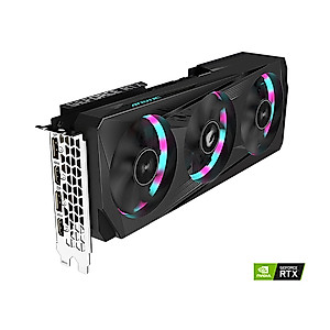 GIGABYTE AORUS GeForce RTX 3060 Elite 12G (REV2.0) Graphics Card, 3X WINDFORCE Fans, 12GB 192-bit GDDR6, GV-N3060AORUS E-12GD Video Card