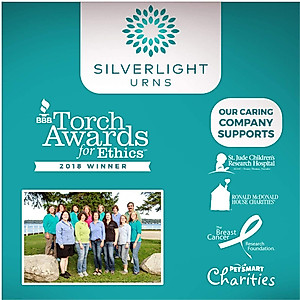 Turquoise Teardrop Pendant and Necklace for Ashes, Sterling Silver, Cremation Jewelry for Ashes