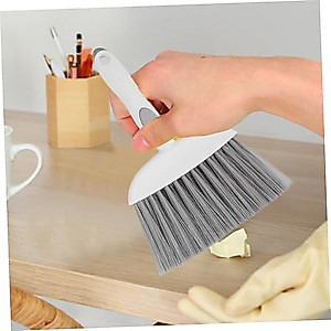 1 Set Mini Broom Dustpan The Cars Mini Brush Whisk Brooms Table Whisk Broom Pet Nest Broom Desktop Broom and Dustpan Small Broom and Dustpan Mini Broom and Dustpan Car Detail Brush Levemolo
