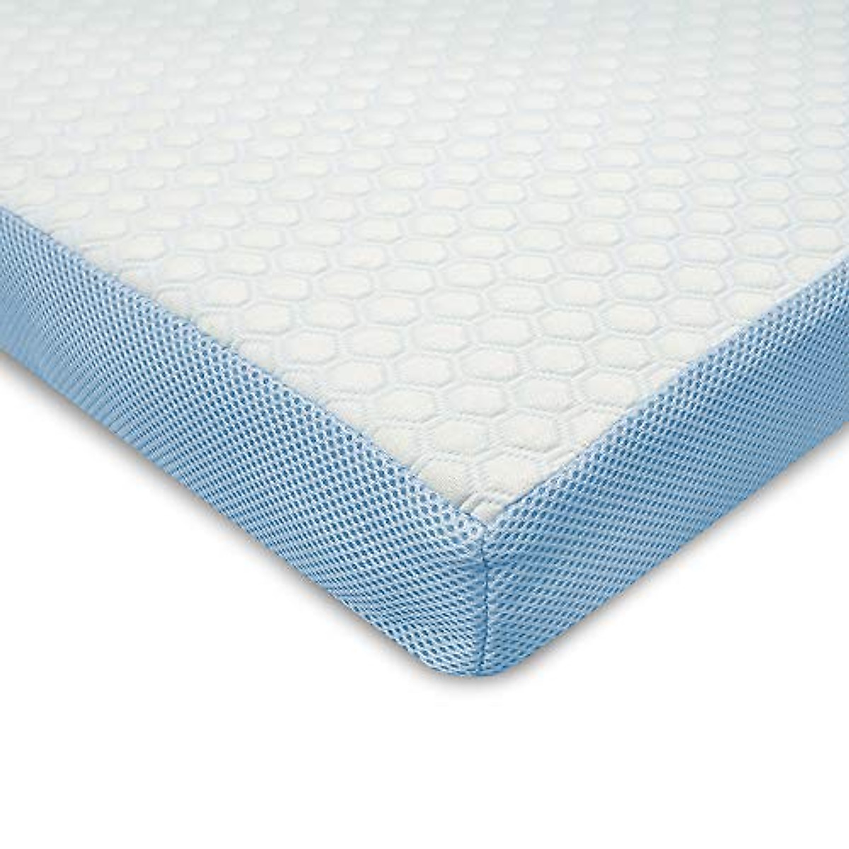 SensorPEDIC Elite Cooling Mattress Topper, Twin, White