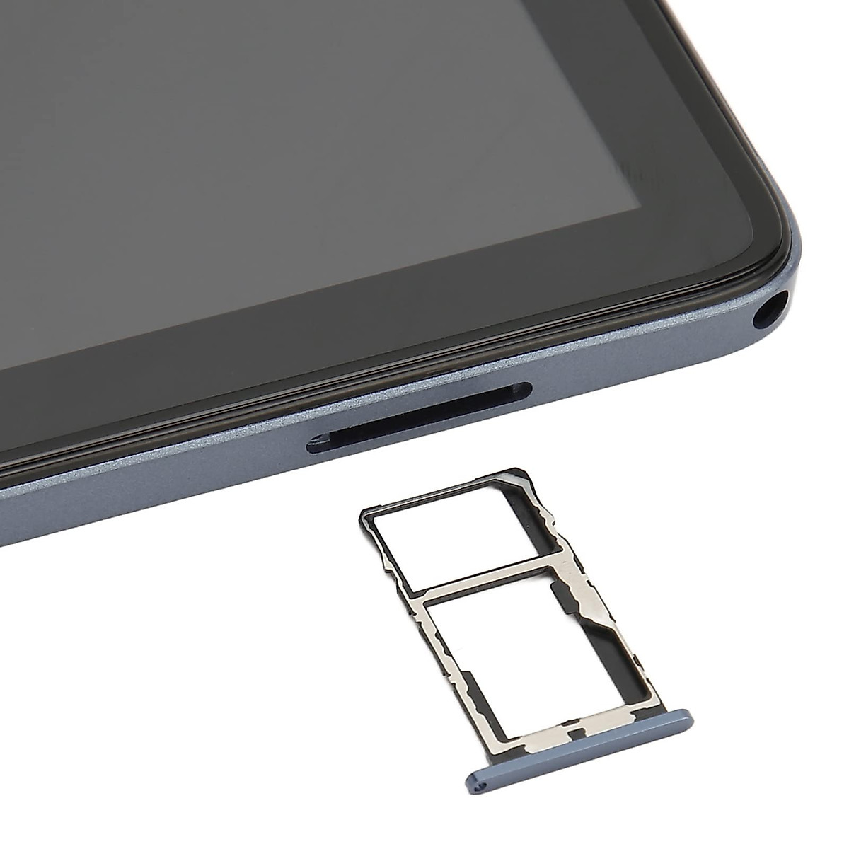 Honio 10.1 Inch Tablet, FM Radio Dual Speakers Octacore HD Tablet US Plug 100‑240V 8GB RAM 128GB ROM for Learning (Grey)