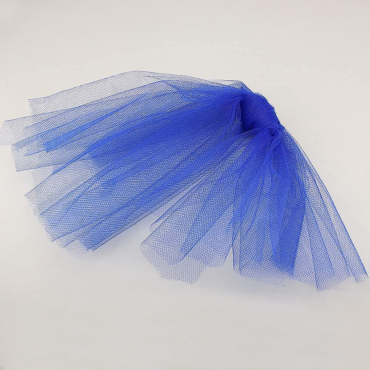 Blue Tulle Fabric Roll, 6Inch x 200 YardsTulle Fabric Spool, Dresses Party Festival Décor