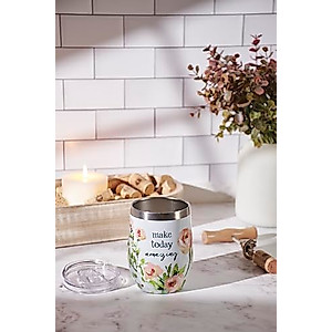 Primitives by Kathy Wine Tumbler Make Today Amazing Insulated