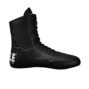 Title Boxing Speed-Flex Encore Mid-Top Shoes: Boxing Shoes, MMA Shoes, Boxing Boots, Kickboxing Shoes, Boxing Equipment, Footwear Black