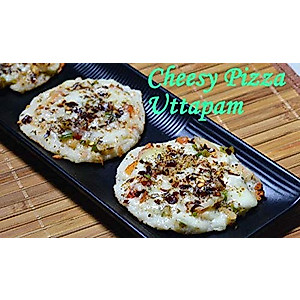 Sahishnu Online & Marketing Nonstick Uttapa Tawa, Uttapa Pan, Non-Stick 4 Cavity Mini Uthapam Tawa with Handle, Pancake Tawa