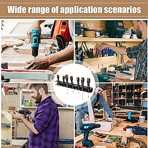 Generic Plier Organizer, Screwdriver Organizer with 23 Holes, Garage Tool Storage Rack Wall Mount, Tool Rack Pliers Holder for Workshop, Shed, Garage, KID665VOCRJNSEQ20I