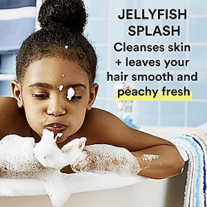 Suave Kids 3 in1 Shampoo & Body Wash for Kids Nickelodeon Spongebob Dermatologist-Tested and Tear-free, Strawberry, Yellow, 28 Fl Oz