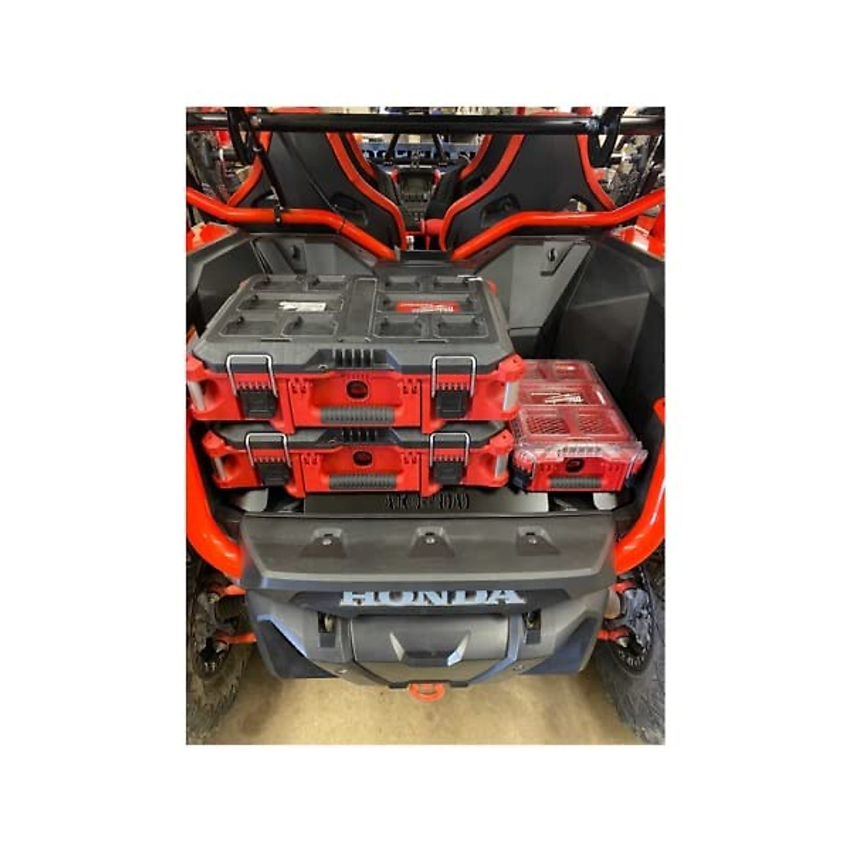 AJK Offroad Milwaukee Packout Mount 1.5 - Compatible with Honda Talon UTV