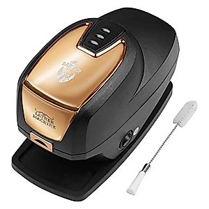 Hot Lather Machine Lather Machine Barber Latherizer Machine for Shaving Professional Lather Maker Shaving Cream Warmer Hot Lather Machine Gifts for Men Husband Dad Barber (Black)