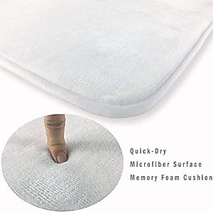 Anntool 4 Pieces Happy Easter Shower Curtain Sets with Non-Slip Rugs, Toilet Lid Cover, Bath Mat and 12 Hooks, Funny Rabbit Colorful Eggs Shower Curtain for Easter Decoration (A31)