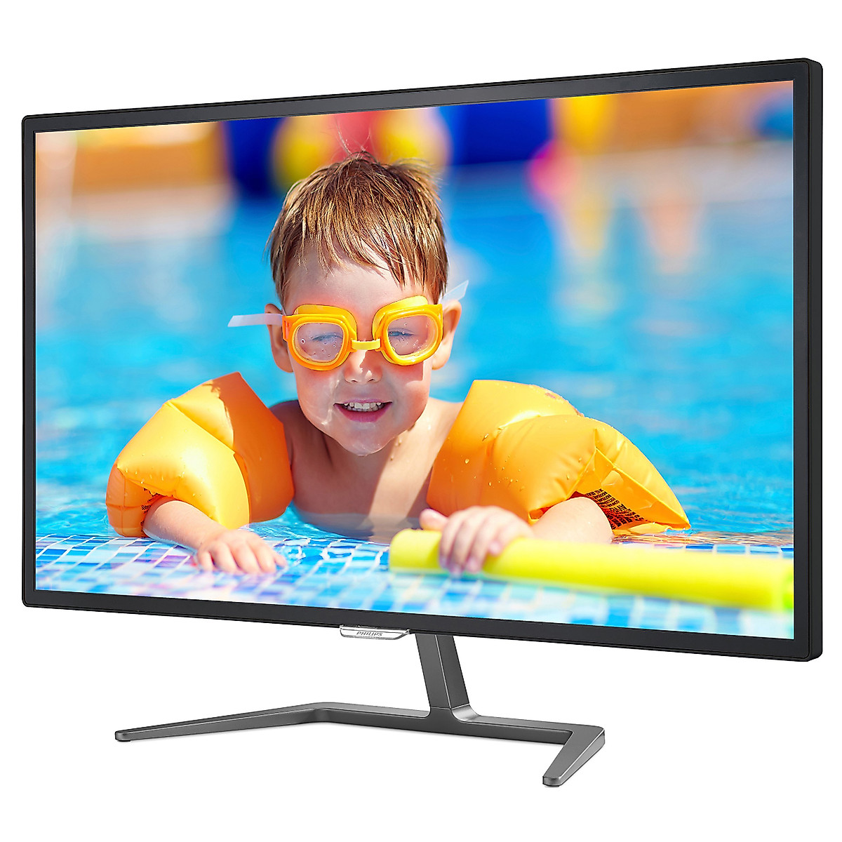 Philips 323E7QDAB 32-Inch Class IPS LED-Lit Monitor,1920x1080 Res, 5ms, 20M:1DCR, VGA,DVI,HDMI,USB, SPK (Renewed)