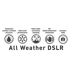 Pentax K-70 Digital SLR Camera Body (Black)