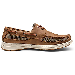 Vostey Men's Boat Shoes Slip On Stylish Casual Loafers Shoes(BMY3003 tan 10)