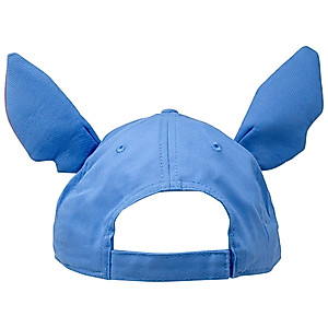Lilo and Stitch Character Adjustable Blue Disney Strapback Hat