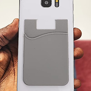 UKCOCO Phone Wallet Phone Wallet Phone Wallet Cell Phone Wallet 3pcs Single Layer Single Cards Bags Cards Cover Cards Purse Cards Covers Silicone Phone Wallet Cell Phone Wallet Card Holder Wallet