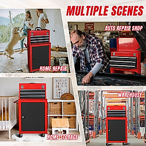 TCE ATBD134U-RB, 11" 19.9" 35.8", Red/Black