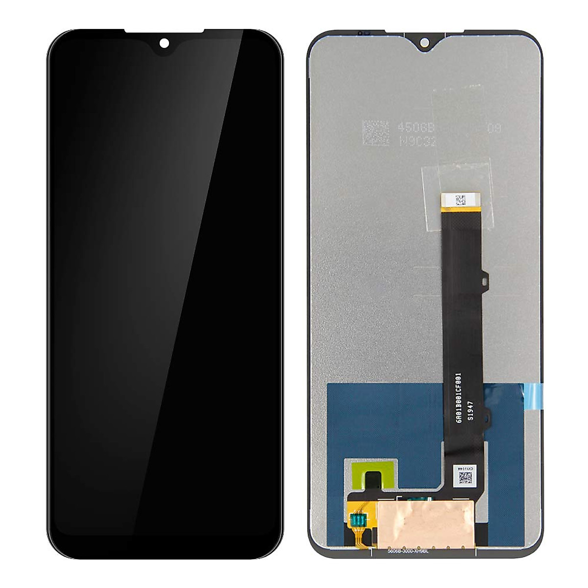 Screen Replacement LCD Display Touch Digitizer Assembly for LG K51 K500 LM-K500UM K500UM3 K500MM K500QM 6.5" (Black)