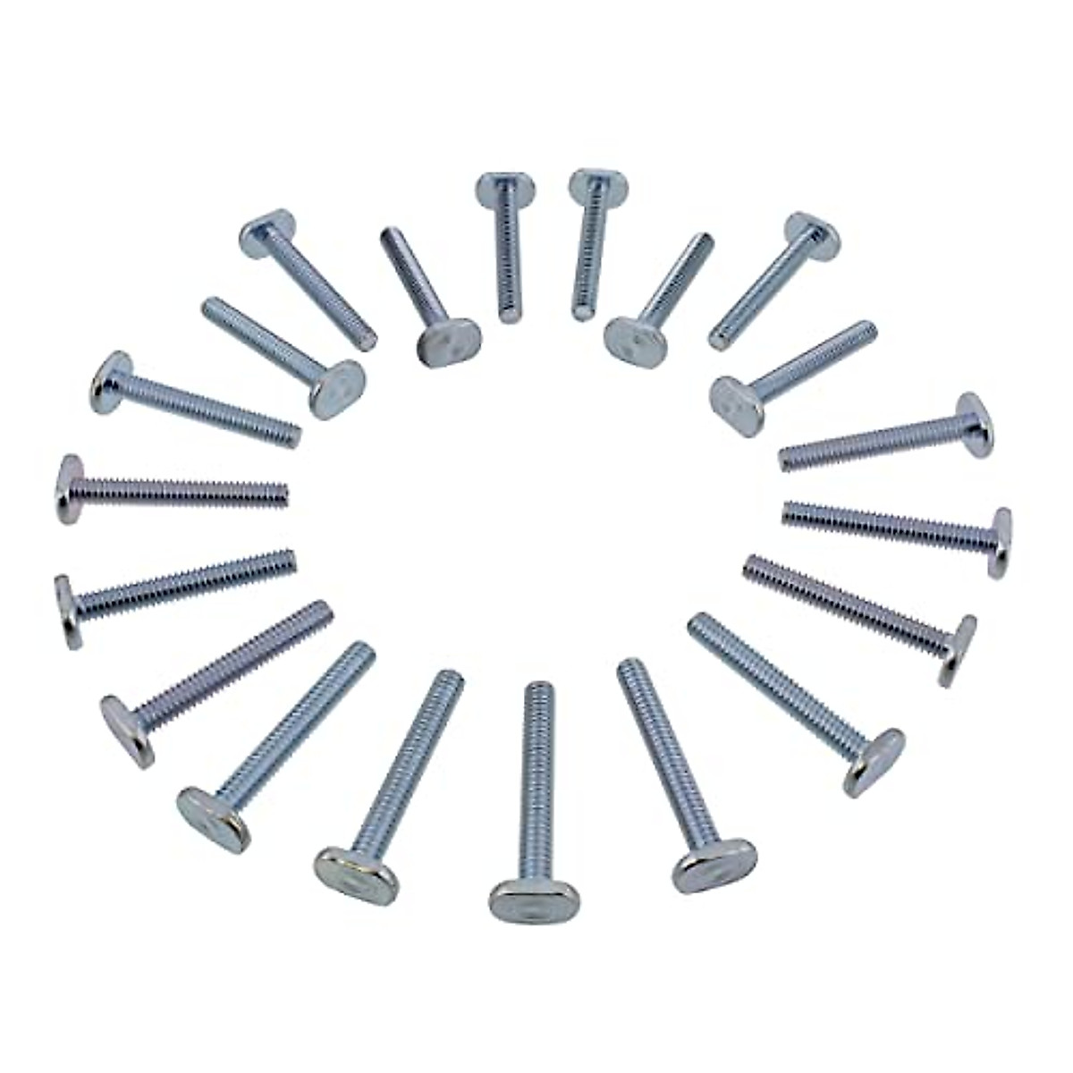 DCT Tee Bolt Set – 20 Pack 1-3/4in T Bolts for Woodworking, T Track Bolts Jig Bolts, 1/4in 20 Thread T Bolt