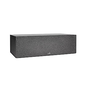Polk Audio Reserve Series R400 Large Center Channel Loudspeaker, 1" Pinnacle Ring Tweeter & Dual 4" Turbine Cone Woofers, Hi-Res Certified, Dolby Atmos & IMAX Enhanced, Wall Mountable, Black