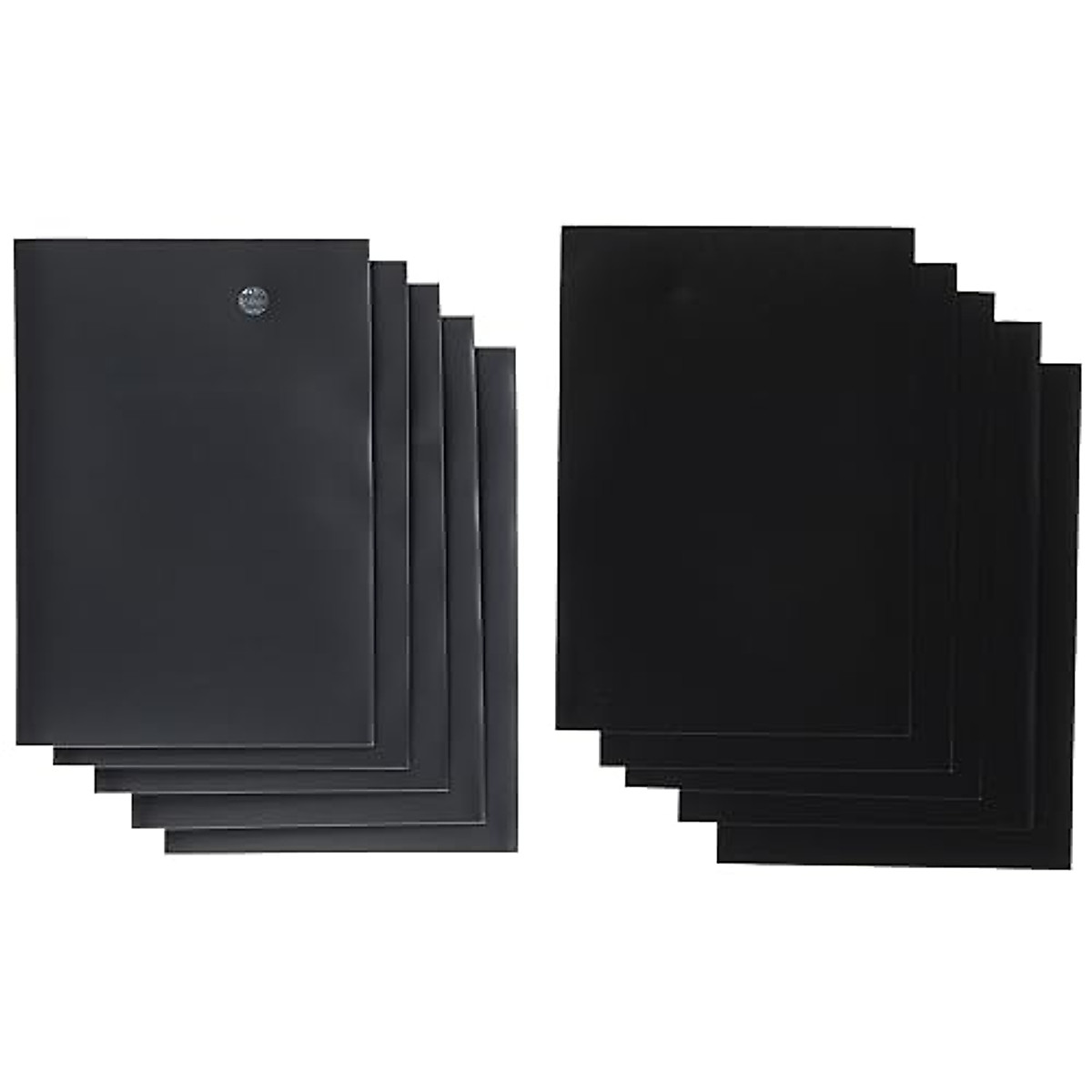 Ultra Pro 60ct Pro-Matte Black Small Deck Protectors, black, small