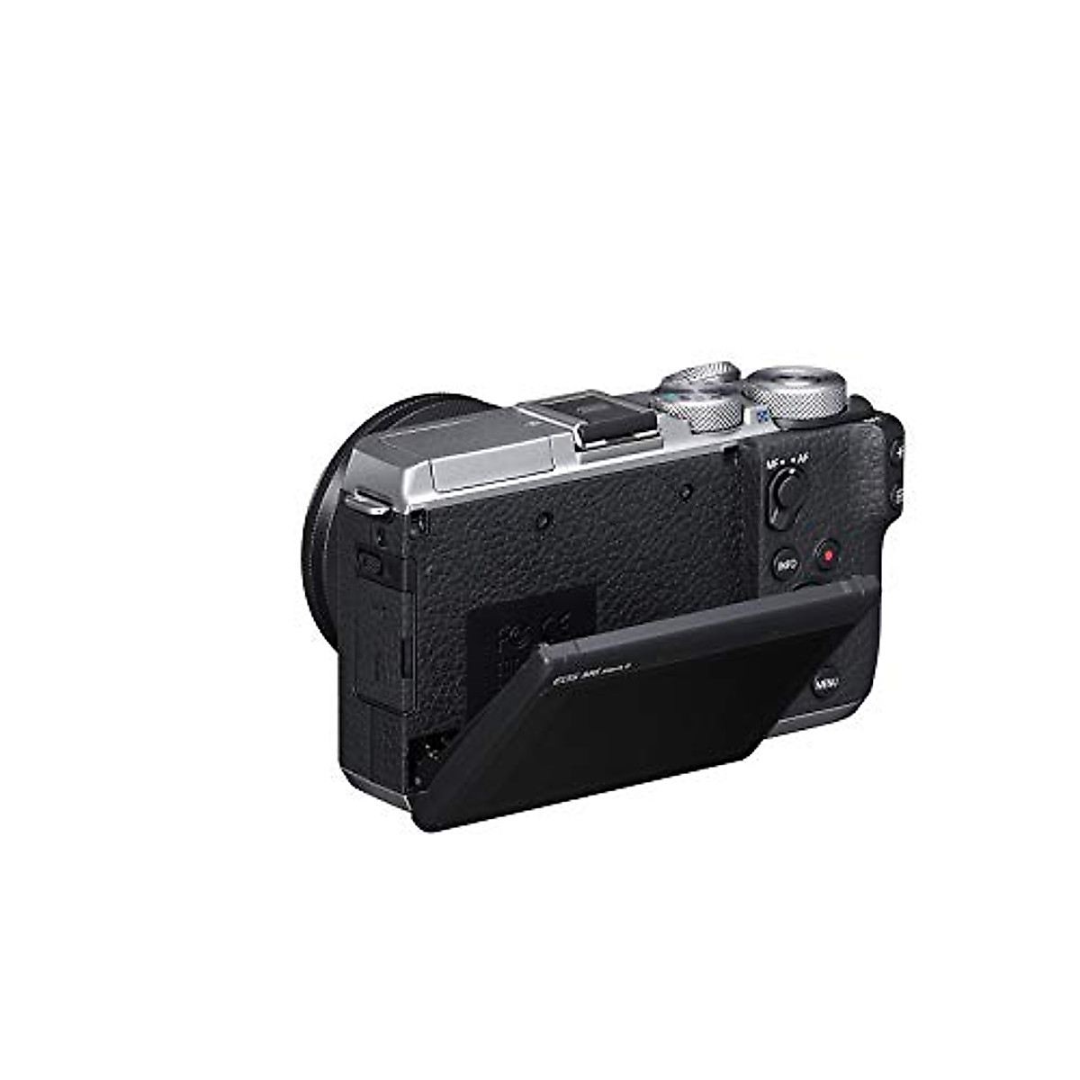 Canon EOS M6 Mark II Mirrorless Digital Compact Camera + EF-M 15-45mm F/3.5-6.3 is STM + EVF Kit, Silver