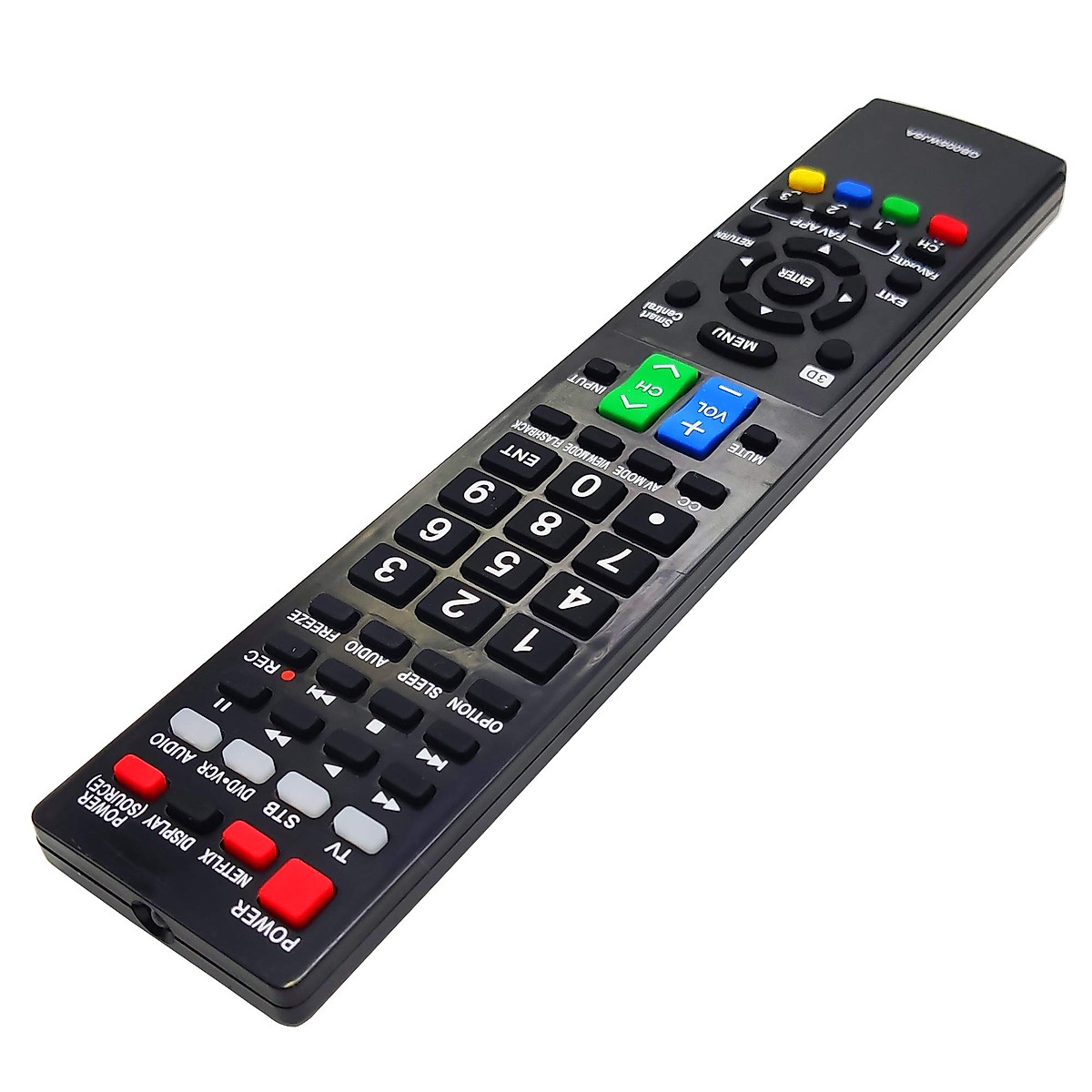 INTECHING GB005WJSA TV Remote Control for Sharp Aquos LC-60C7450U, 60C8470U, 60LE655U, 60LE657U, 60LE745U, 60LE755U, 60LE757U, 60LE845U, 60LE847U, 60LE857U, 70C7450U