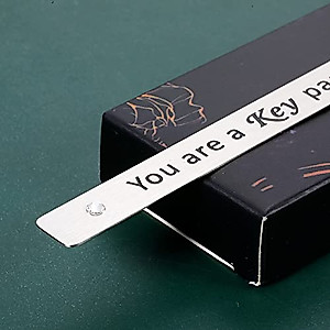 Valentine's Day Gifts for Him Her Christmas Bookmarks for Women Men Coworker Colleague Teammate Booklover Friend Boss Stocking Stuffer Birthday Team Employee Appreciation Retirement Farewell Thank You