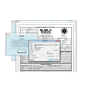 EMI Drive Emergency Medical Alert USB Flash Drive