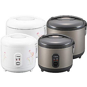 Zojirushi NS-RPC10FJ Rice Cooker and Warmer, 5.5-Cup (Uncooked), Tulip