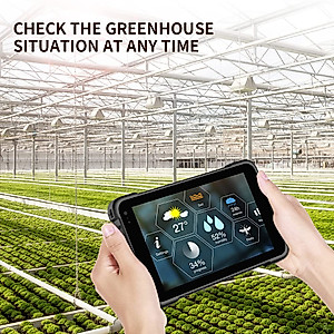 ThinKol 8 Inch Rugged Tablet PC with Windows 10 Pro, 4GB RAM 64GB SSD, GPS, WiFi, Bluetooth, 4G LTE, NFC, Car Holder, Docking Charger, Touch Screen Field Tablet