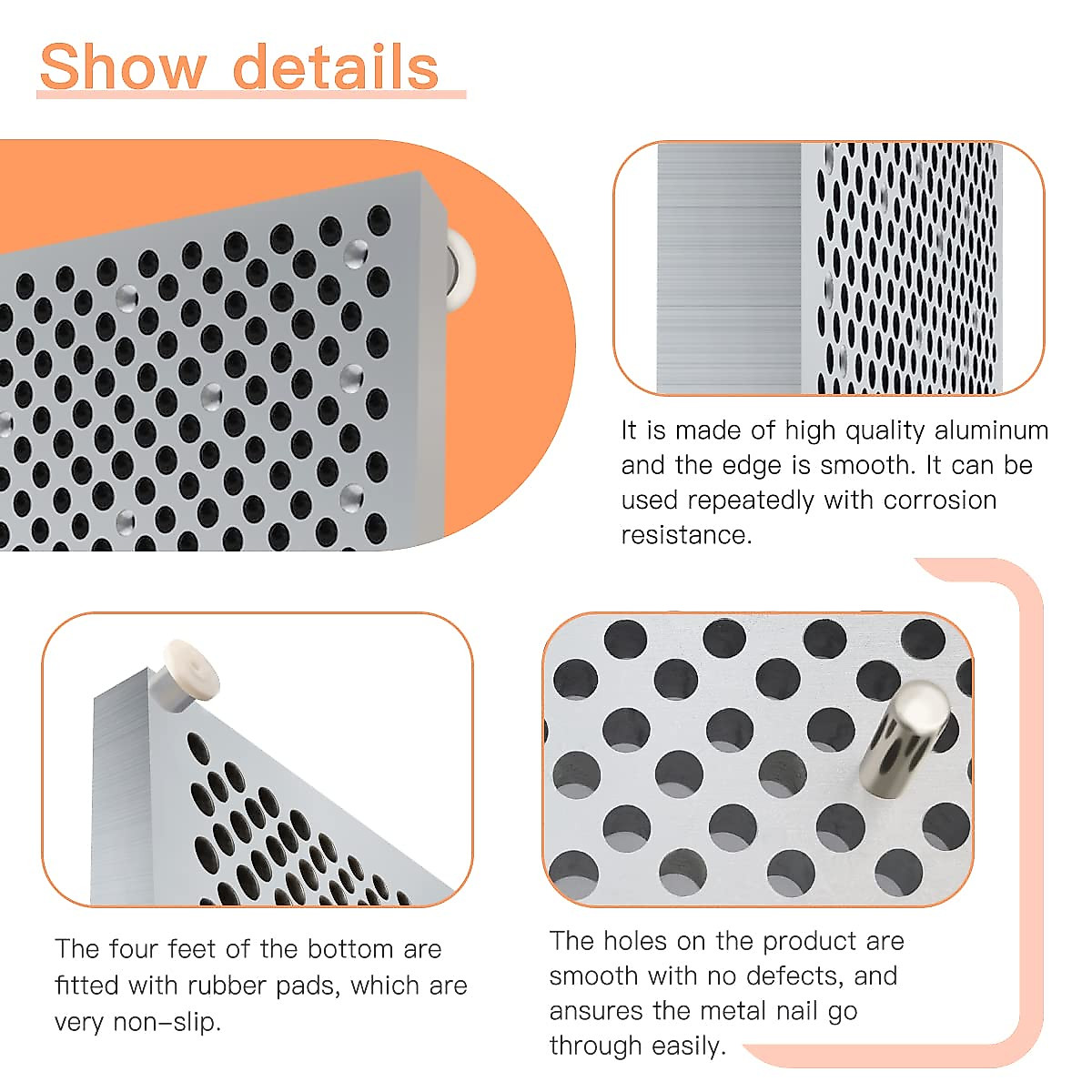 The hobbyworker Wire Bending Jig,Wire Jig Includes 30 Metal pegs for Jewelry Making Tools and Wire Wrapping Supplies