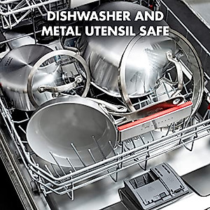 GreenPan Venice Pro Tri-Ply Stainless Steel Healthy Ceramic Nonstick 10" Frying Pan Skillet, PFAS-Free, Multi Clad, Induction, Dishwasher Safe, Oven Safe, Silver