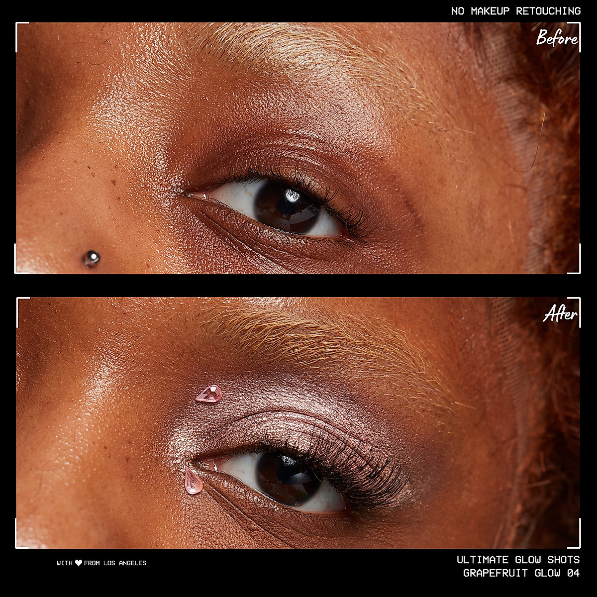 NYX PROFESSIONAL MAKEUP Ultimate Glow Shots, Liquid Eyeshadow, Long-Lasting Shimmer Eye Shadow with Vitamin C - Grapefruit Glow