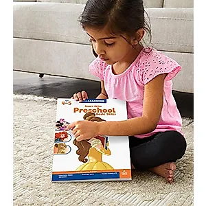 Disney Learning Preschool Basic Skills Workbook―Handwriting, Letter Recognition, Counting, Language Arts and Math Practice for Ages 4-5, Smart Skills Series (64 pgs)