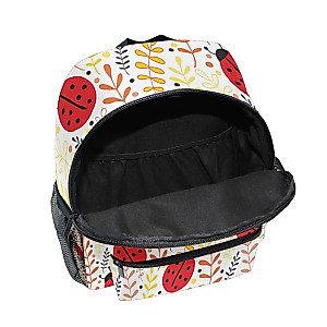 Kids Backpack Ladybug Fantastic Preschool Bag for Toddler Boy Girls Schoolbag