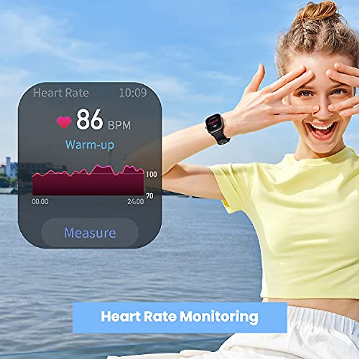 Amazfit GTS 2 Mini Smart Watch for Men Android iPhone, Alexa Built-in, 14-Day Battery Life, Fitness Tracker with GPS & 70+ Sports Modes, Blood Oxygen Heart Rate Monitor, 5 ATM Water Resistant-Black