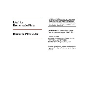 King Arthur Flour Pizza Seasoning Made in USA, Certified Kosher, 3 Ounce