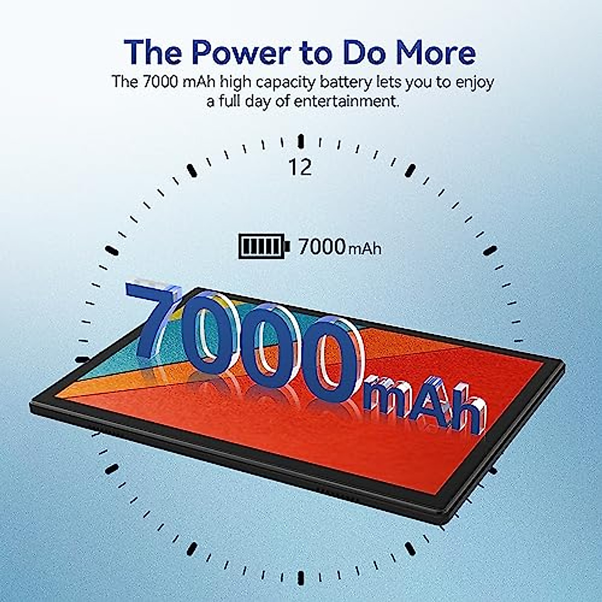 Tablet 2023 Latest Android 12 Tablet 128GB + 16GB (8+8 Expand) Large Storage, 2 in 1 Tablet with Keyboard, Octa-Core Processor, Tablet 10 Inch Screen, 5G WIFI Tablet Bluetooth/Mouse/Case/13MP Camera