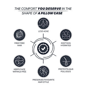 Ahmedani Linen Yellow Satin Pillowcase for Hair and Skin, 100% Satin Pillowcase Standard Set of 2 with Envelope Closure Lemon Chrome 20x26 inches