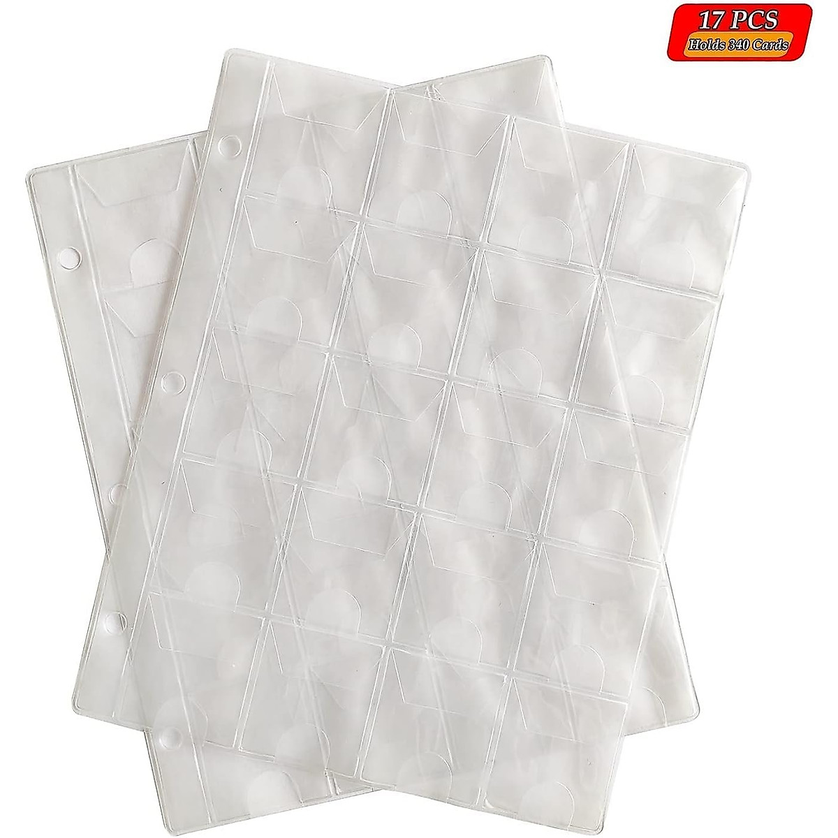 340 pocket pages for Animal Crossing mini cards, Nintendo game cards, Zelda game cards, savings cards, coins, holds 340 ACNH NFC labeled game cards (17 cards)