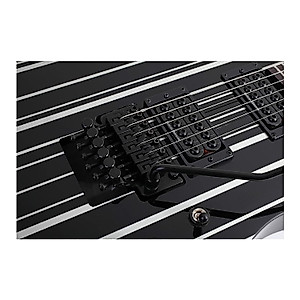 Schecter 6 String Solid-Body Electric Guitar, Gloss Black (1739)