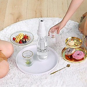 Tnfeeon Sparkling Water Maker Soda Streaming Machine for Carbonating, Fizzy Water Maker DIY Household Homemade for Home Party Restaurant