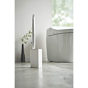 Yamazaki Home Vertical Toilet Wand Stand, No Assembly Req.