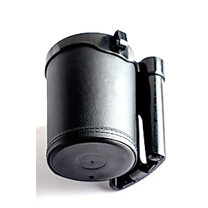 Yoyoapple Bike Cup Holder Handlebar with Cell Phone Keys Holder Bicycle Drink Beer Holder Black