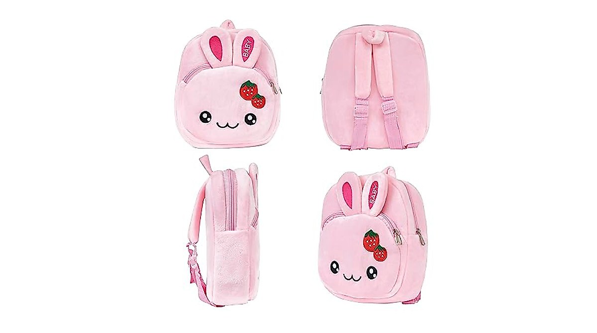 Kids Small Backpack Set - Animal Plush Backpack For Kids - Cute ...