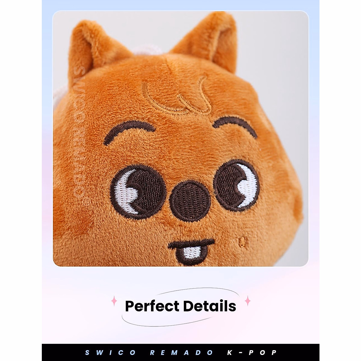 Swico Remado Kpop SKZ Keychains Cute Cartoon Keyring Car Key Pendant Women Handbag Wallet Pendants